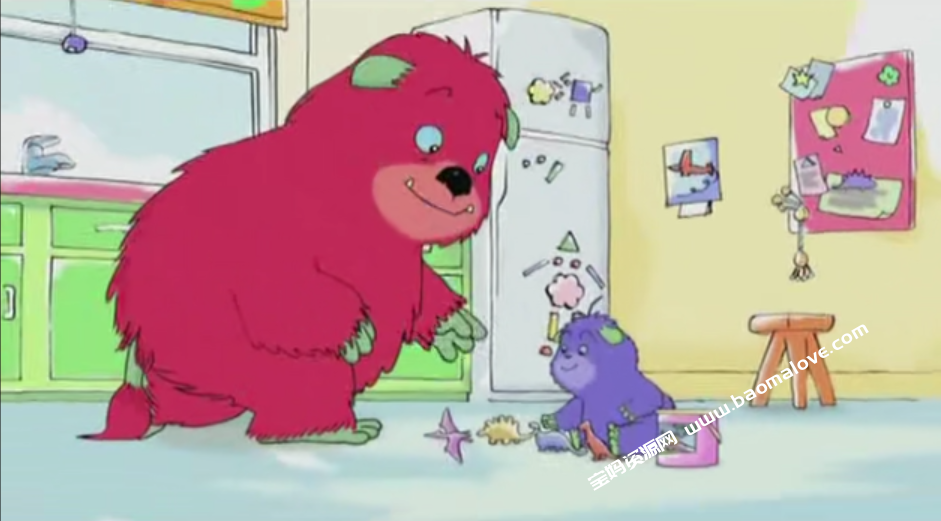 超级有趣的英文动画小毛怪Humf适合启蒙儿童看 – 咿呀启蒙