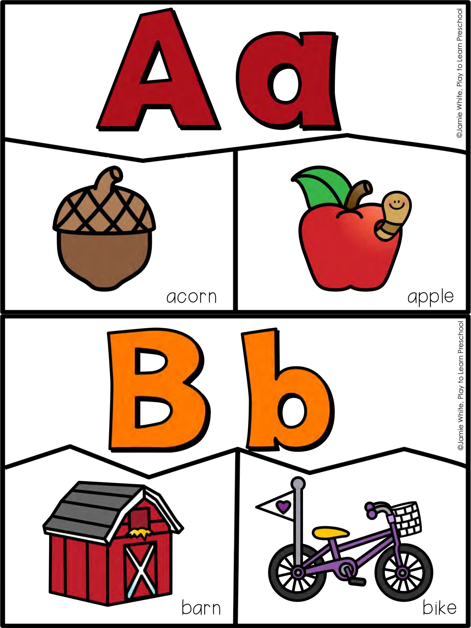 《Alphabet Centers》六册幼儿英文字母认知练习素材包电子版PDF 百度云网盘下载 | 咿呀启蒙yiyaqimeng.com