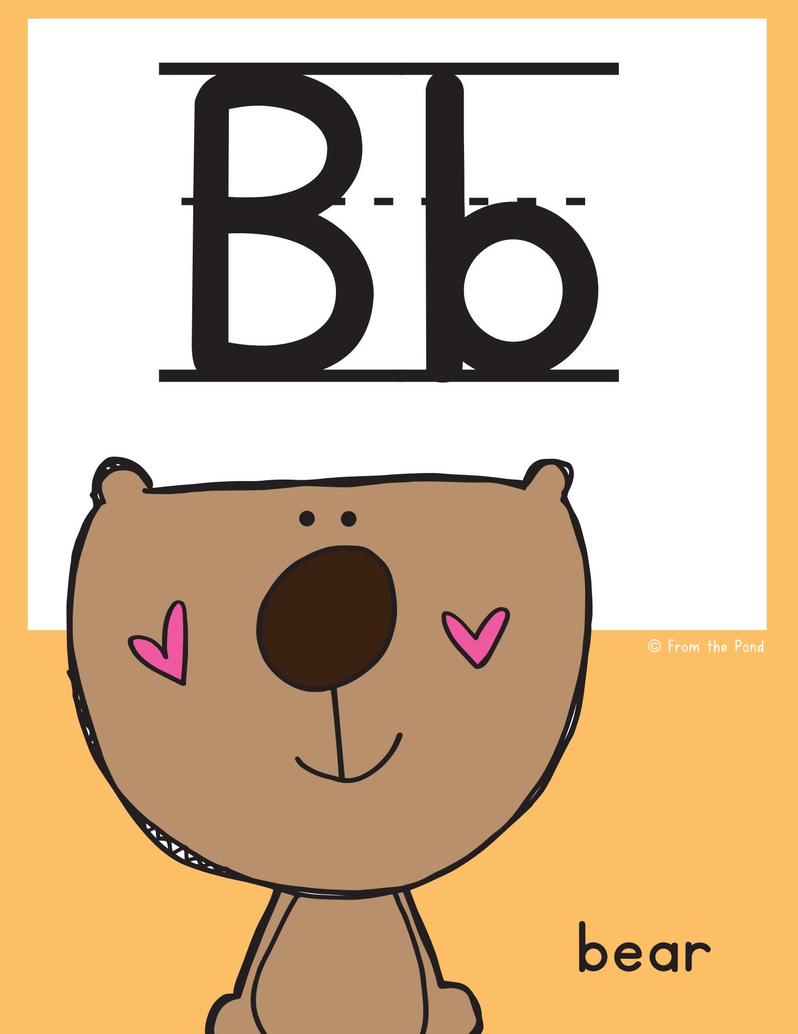 《An Animal Alphabet Disply》31页动物字母单词海报 电子版PDF 百度云网盘下载 | 咿呀启蒙yiyaqimeng.com