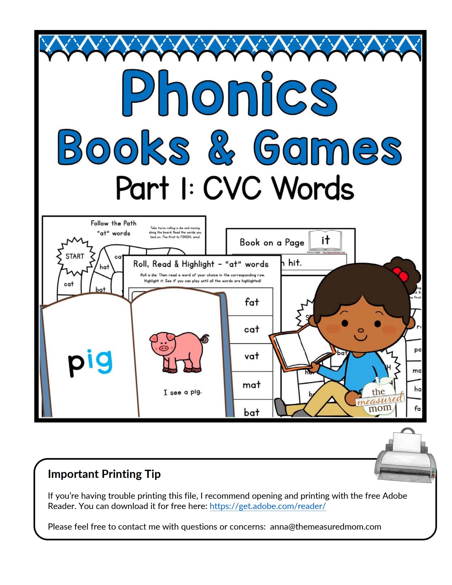 《Phonics Books & Games》自然拼读互动书全四册电子版PDF 百度云网盘下载 | 咿呀启蒙yiyaqimeng.com