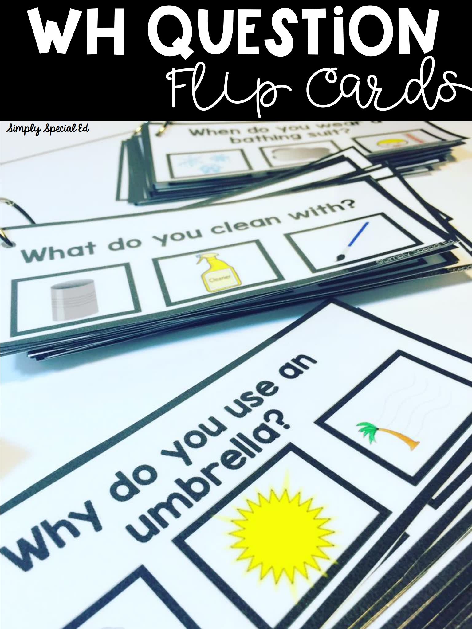 《WH Question Flip Cards》英语分阶段问题任务闪卡 电子版PDF 百度云网盘下载 | 咿呀启蒙yiyaqimeng.com