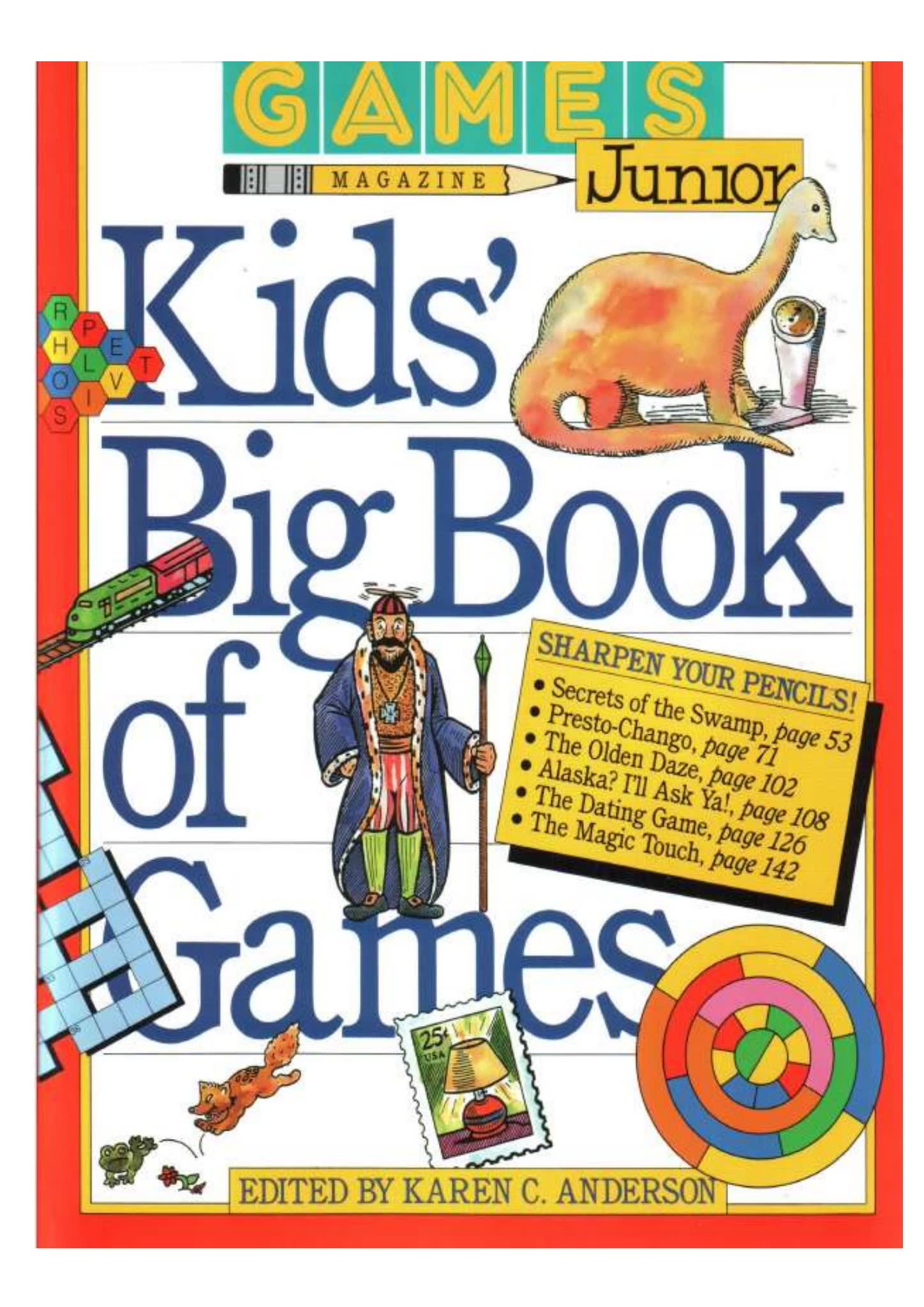 《kids big book of Games》英文口语练习互动游戏书电子版PDF 百度云网盘下载 | 咿呀启蒙yiyaqimeng.com